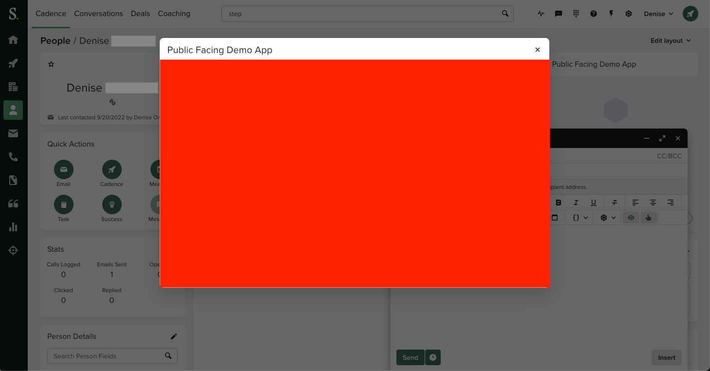 Email & Template Editor Integration | Salesloft API